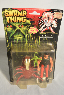 Kenner Swamp Thing Dr. Deemo Action Figure MOC Vintage 1990 Unpunched ...