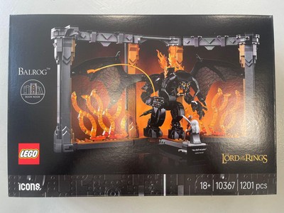 LEGO ICONS 10367 - THE LORD OF THE RINGS: BALROG BOOK NOOK | eBay