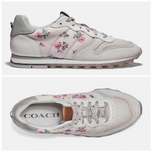 Coach C118 With Mini Vintage Rose Print Sneakers Size 9 | eBay