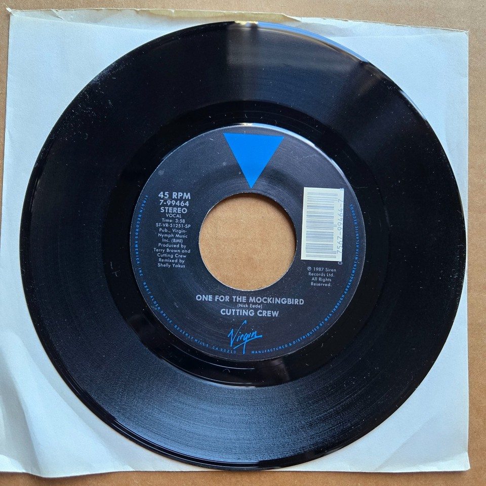 CUTTING CREW Mirror And A Blade 45 7" Record Vinyl Records | eBay
