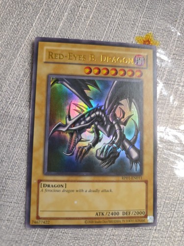 Yugioh! Red-Eyes Black Dragon RP01-EN011 Ultra Rare Retro Pack 1 2024 ...