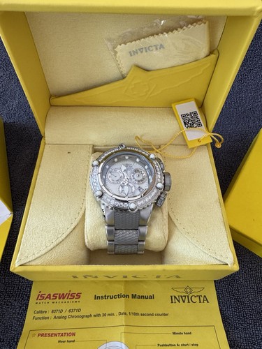 Invicta Subaqua Noma VI Diamond Bezel Swiss Quartz Chronograph 29453 ...