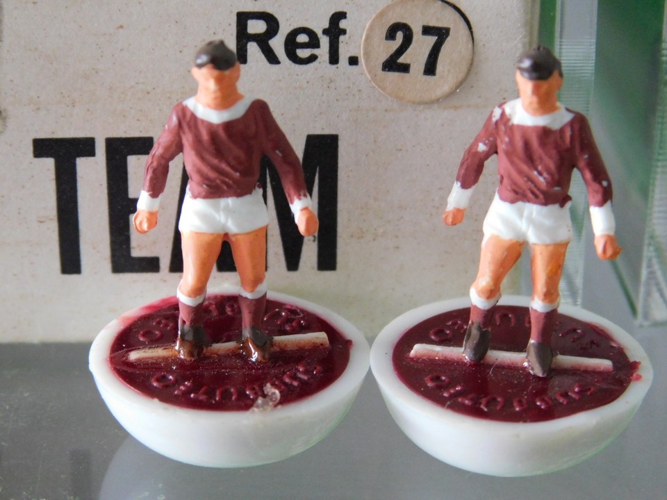 70's VINTAGE SUBBUTEO - CLASSIC ORIGINAL HEAVYWEIGHT TEAM - HEARTS #27 ...