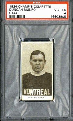 1924 C144 Duncan Munro - PSA 4 | eBay