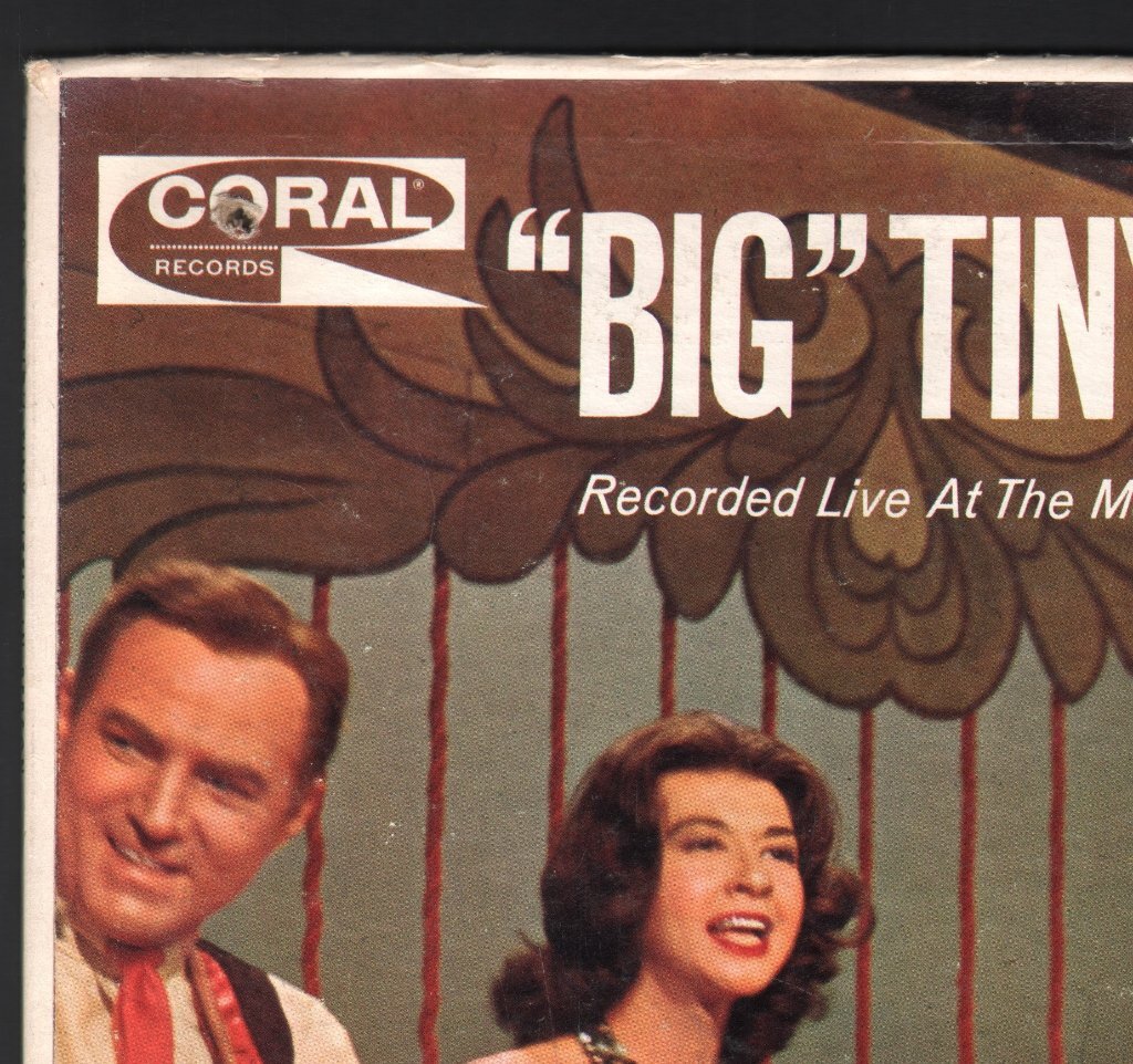 Big Tiny Little In Person LP vinyl USA Coral 1962 - sleeve has deletion hole and | eBay