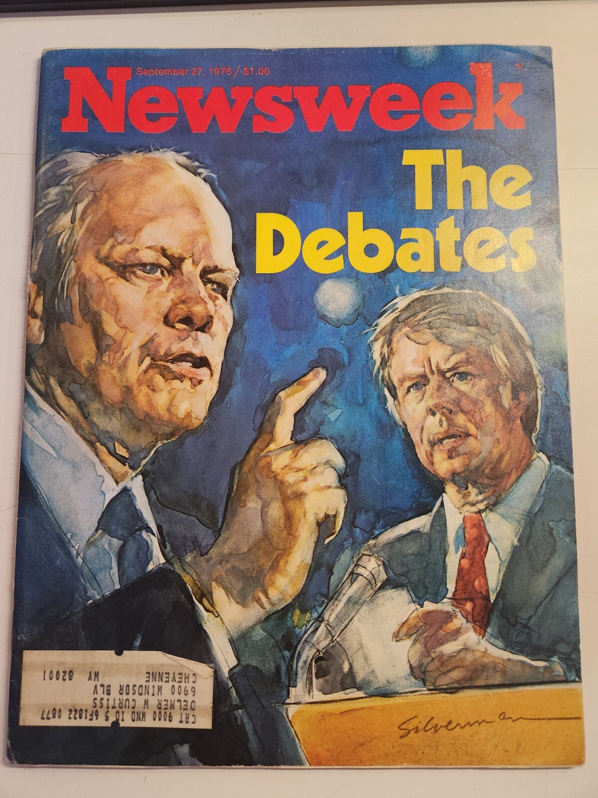 VINTAGE NEWSWEEK MAGAZINE SEPTEMBER 27 1976 THE DEBATES PRESIDENTIAL ...