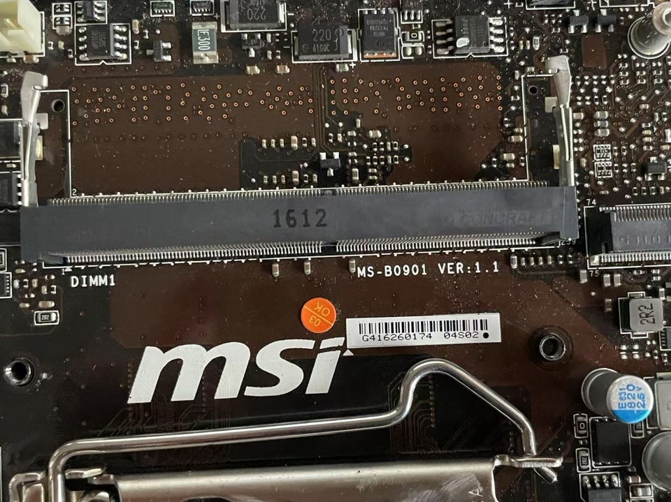 MSI B150 Gaming Aegis 3 MS-B901 MS-B0901 Intel B150 DDR4 ITX ...