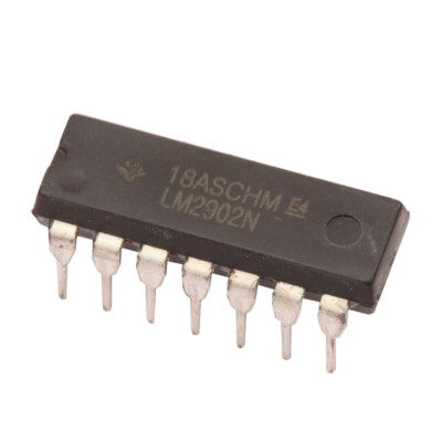 10 PCS LM2902N DIP-14 LM2902 2902 Low power quad operational amplifier ...