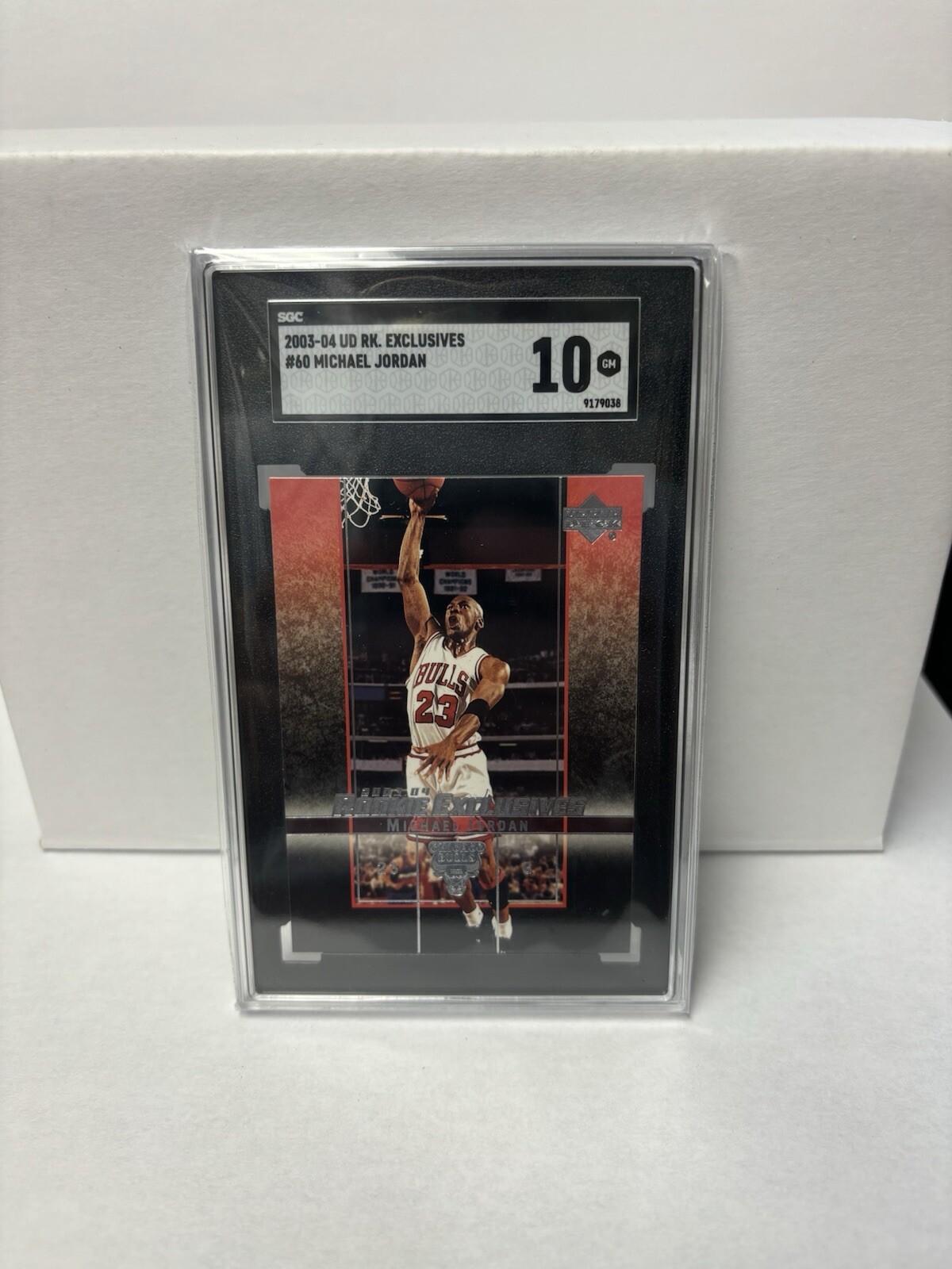 2003-04 Upper Deck Rookie Exclusives #60 Michael Jordan SGC 10 | eBay