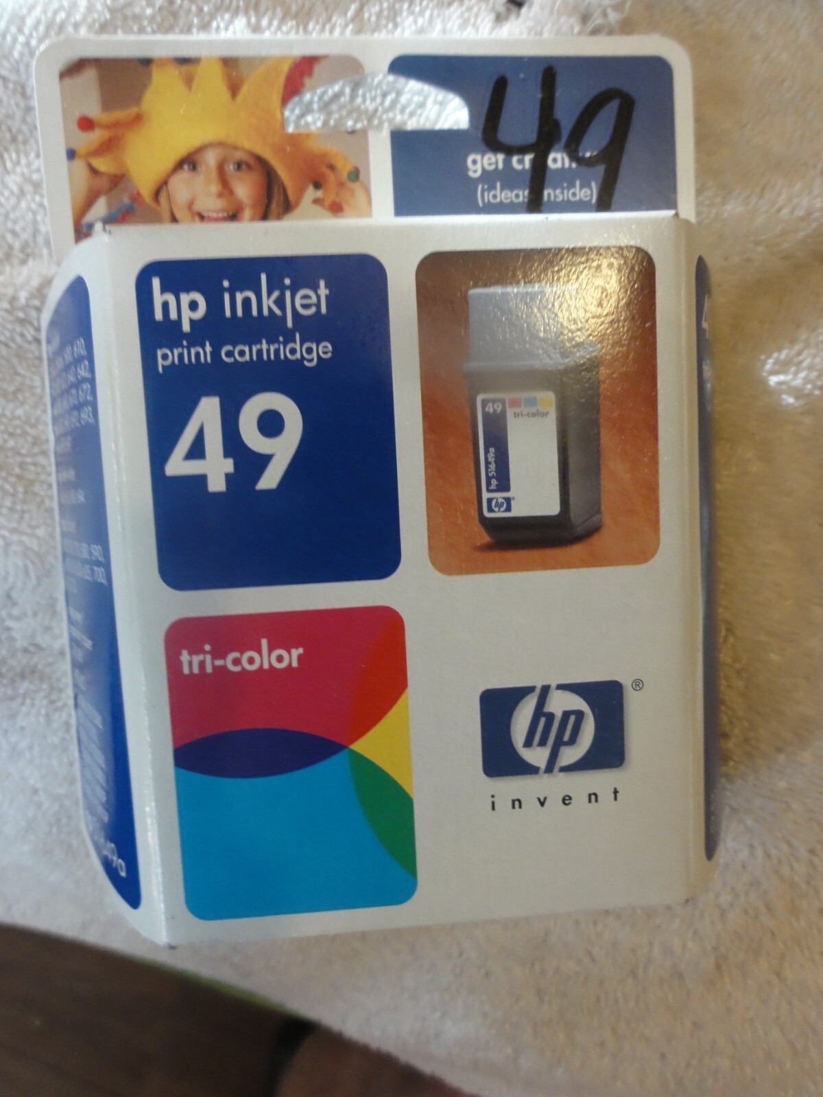 Genuine New HP 49 Ink Cartridge Tri-Color 51649A | eBay