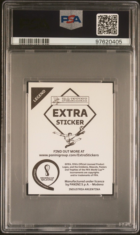 2022 PANINI FIFA WORLD CUP QATAR EXTRA STICKERS LEGENDS-GOLD LIONEL ...