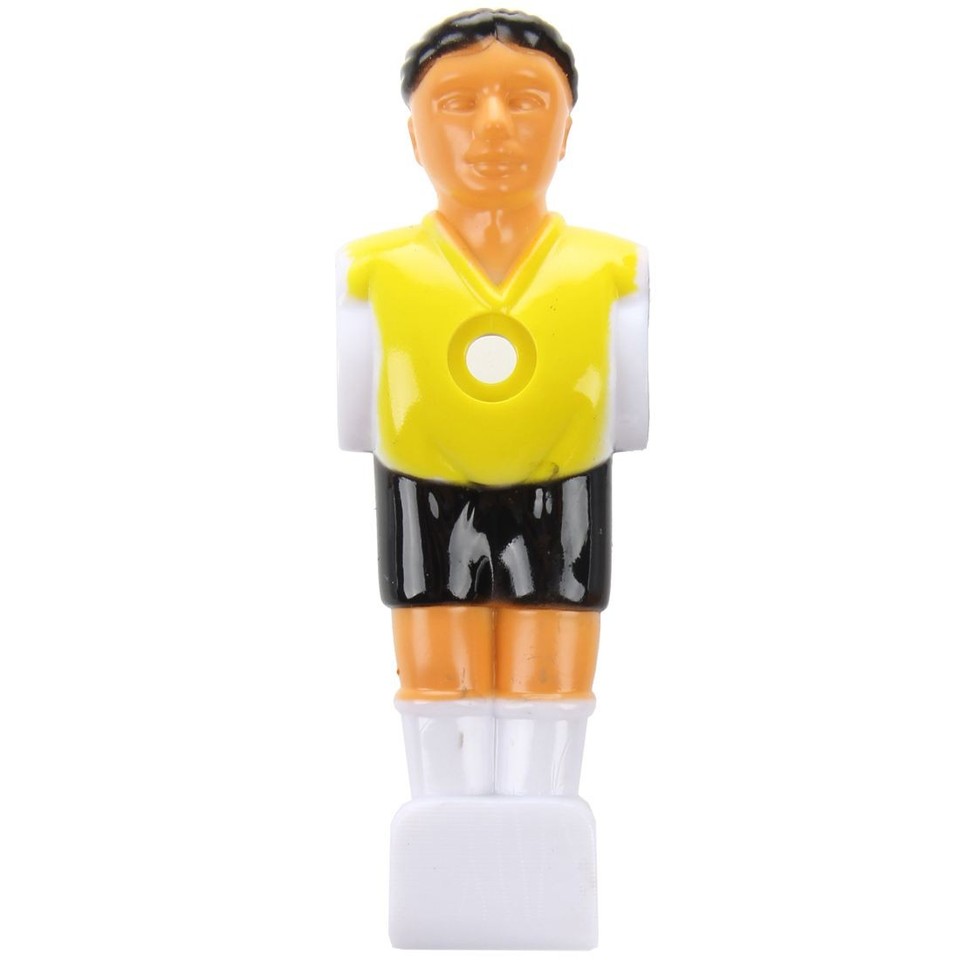 22Pcs Foosball Man Table Guys Man Soccer Player Part Yellow+Royal with ...