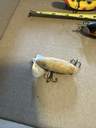 1945 Fred Arbogast Wooden Jitterbug Topwater/Surface Bass Bait Pat ...