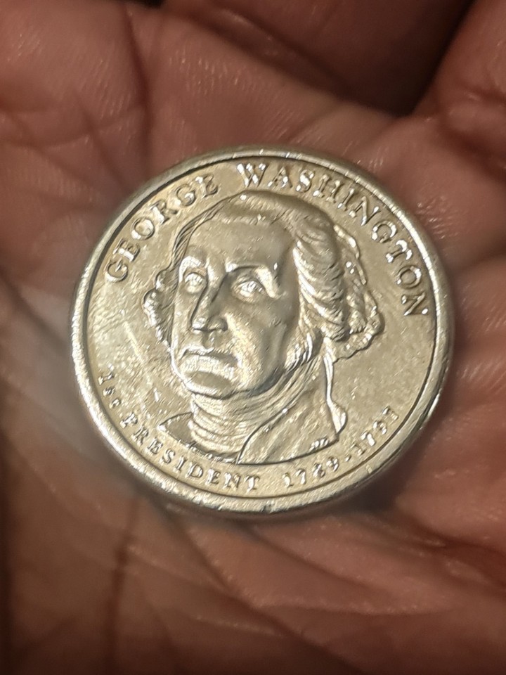 GEORGE WASHINGTON 1ST President (1789-1797) US One Dollar Coin Rare ...