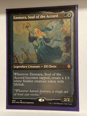 EMMARA, SOUL OF THE ACCORD ~ LEGENDARY CREATURE - ELF CLERIC, SCD ...