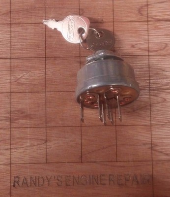 Key Ignition Starter Switch Murray 92377 092377MA Riding Lawn Mower US ...