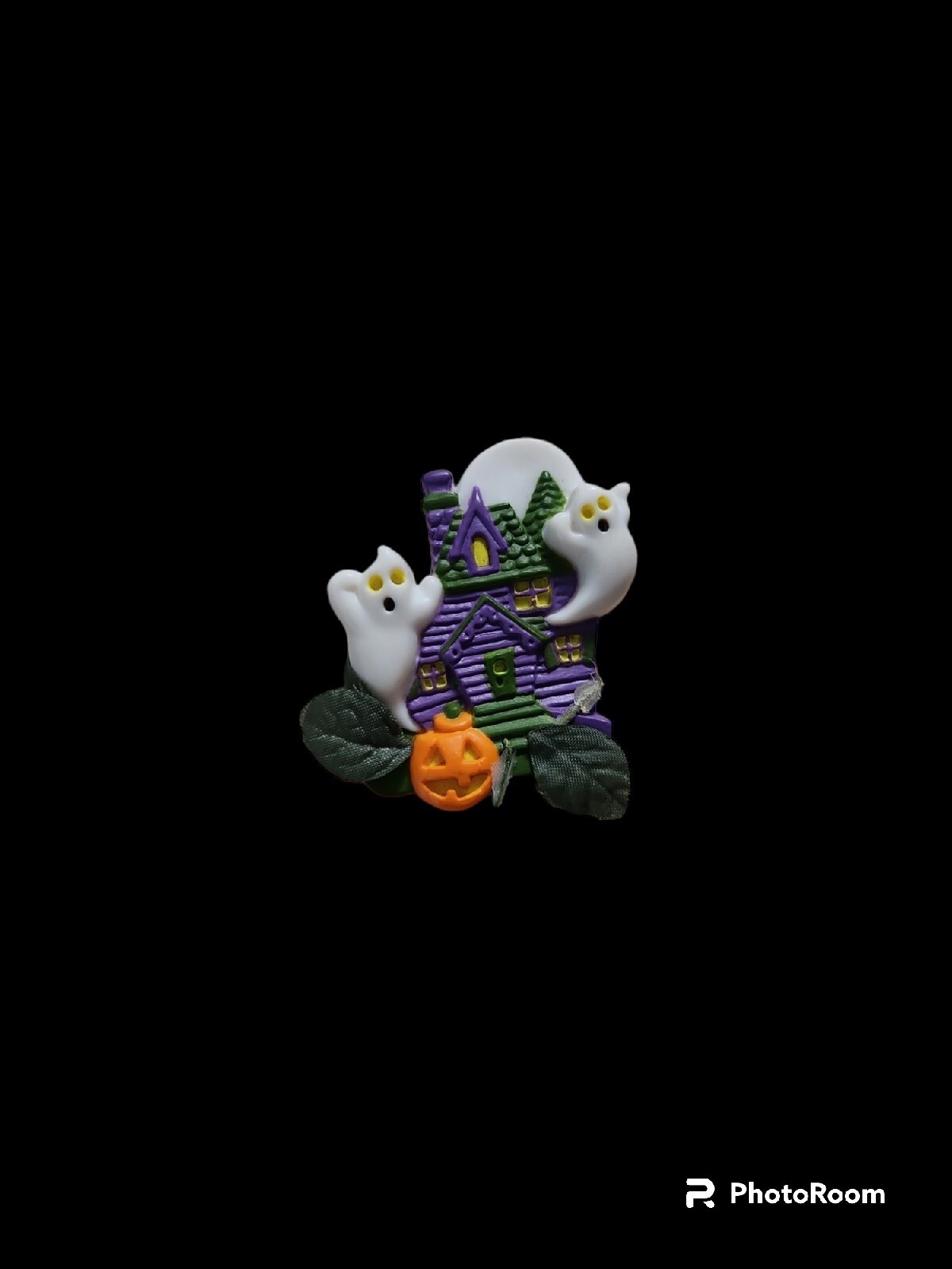 Vintage 1995 AVON Spooky Halloween Ghost HAUNTED HOUSE Light Up Pin | eBay