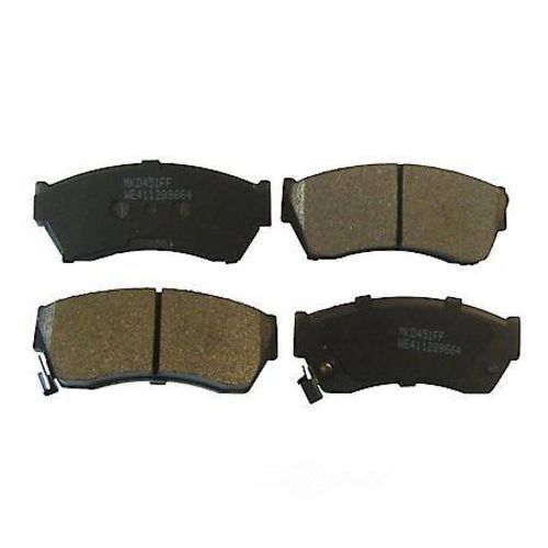 Disc Brake Pad Set-Standard Semi-Metallic Front Brake Pads CARQUEST ...