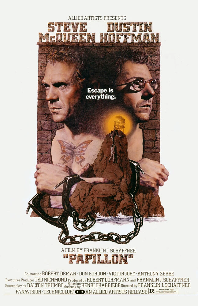 Papillon Movie Poster