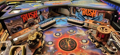 RUSH Pinball Mod DECAL Apron Wall ( SOLD AS A PAIR) | eBay
