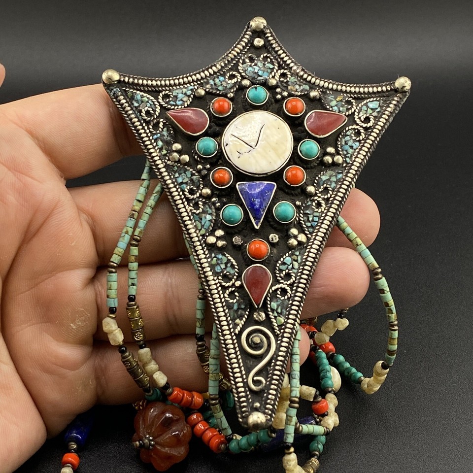 Traditional Multi Strings Masterpiece Unique Tibetan Multi Colour Huge ...