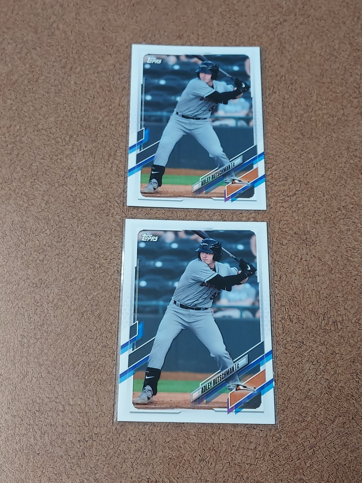 ADLEY RUTSCHMAN 2021 TOPPS PRO DEBUT ROOKIE CARDS.CARD PD-2. ORIOLES ...