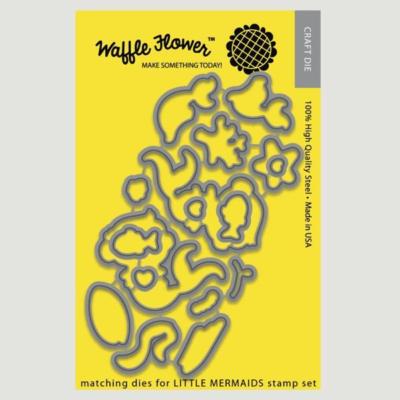Waffle Flower LITTLE MERMAIDS METAL CUTTNG DIE Scrapbooking | eBay
