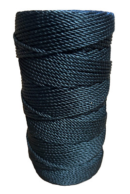 # 36 Bank Line Tarred 486 FT Twisted 15 oz. Spool Nylon Dropline Twine ...