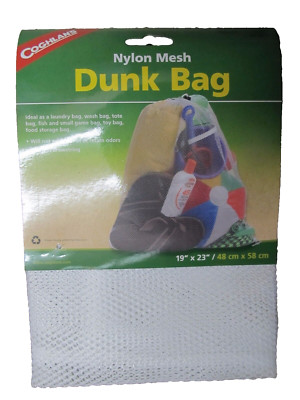 Coghlan's Nylon Dunk Bag 19" x 23" Mesh #8319 NEW | eBay
