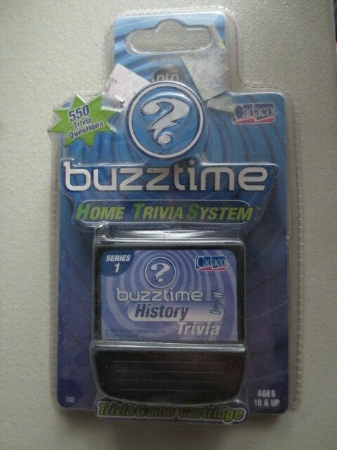 Buzztime Home Trivia System EVERYTHING Game Cartridge by Cadaco | eBay
