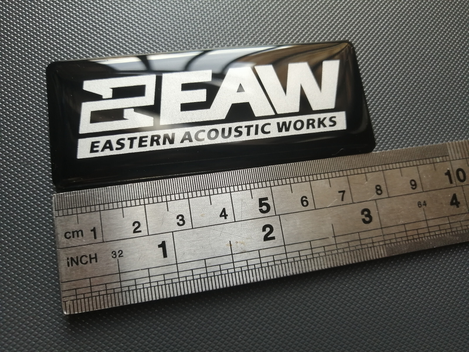 4pcs Replacement EAW Sticker Speaker logo Badge ABS Aftermarket | eBay
