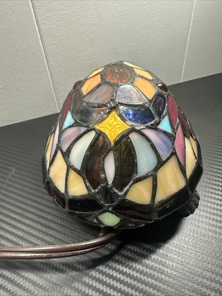 Tiffany style stained glass turtle lamp L5 | eBay