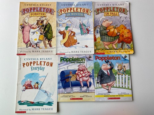 POPPLETON LOT 6~Cynthia Rylant~EVERYDAY~FOREVER~FRIENDS~WINTER~FALL~ | eBay