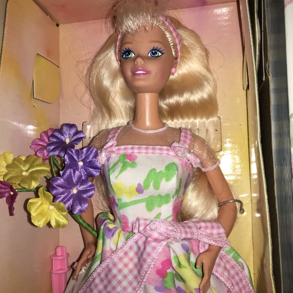 1996 Spring Petals Barbie Doll Mattel - Avon Special Edition - Boxed | eBay