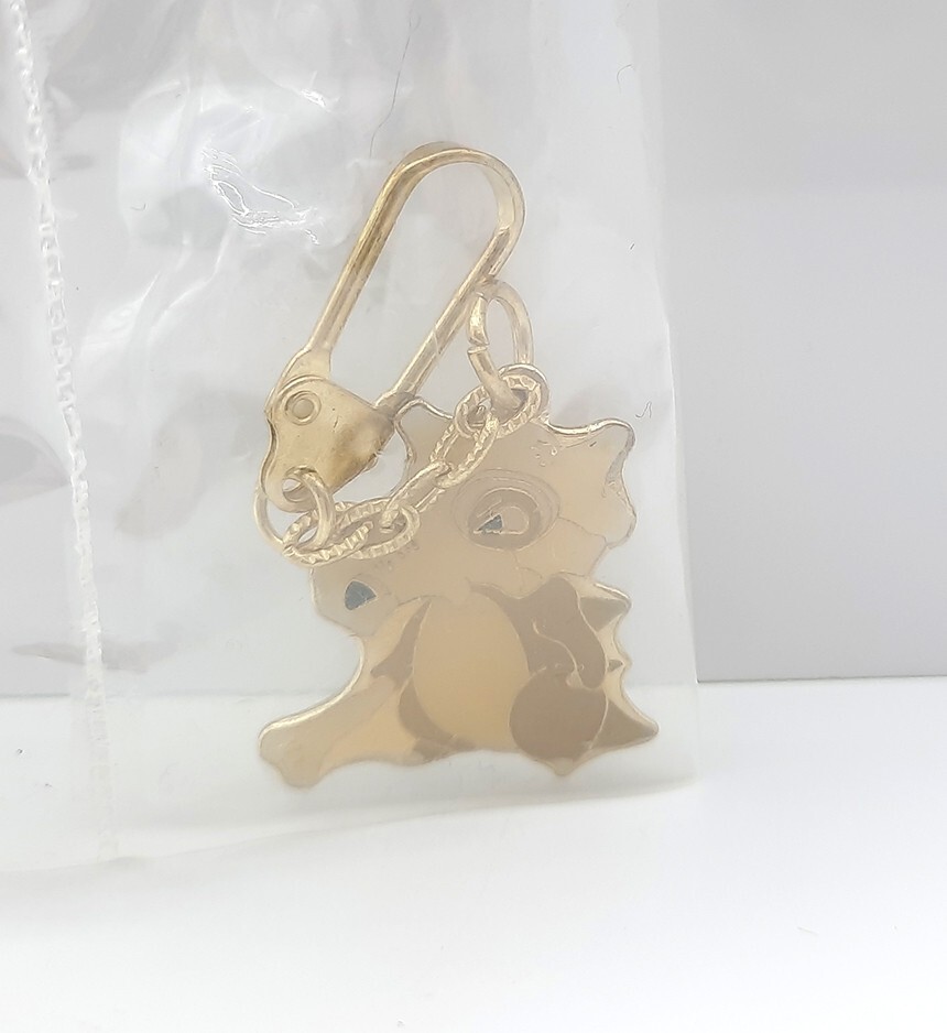Pokemon Cubone metal swing keychain charm figure toy Japan 1" enamel | eBay