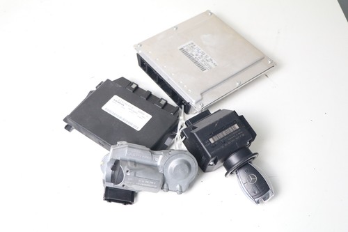 Mercedes W209 CLK320 ECU ECM Engine Computer EIS Ignition Lock Switch ...