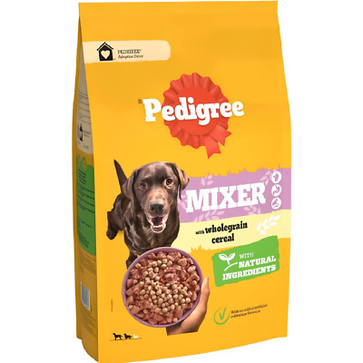 PEDIGREE MIXER 350g 1kg 2.5kg 5kg 10kg 12kg : Dry Dog Chum Kibble Mix ...
