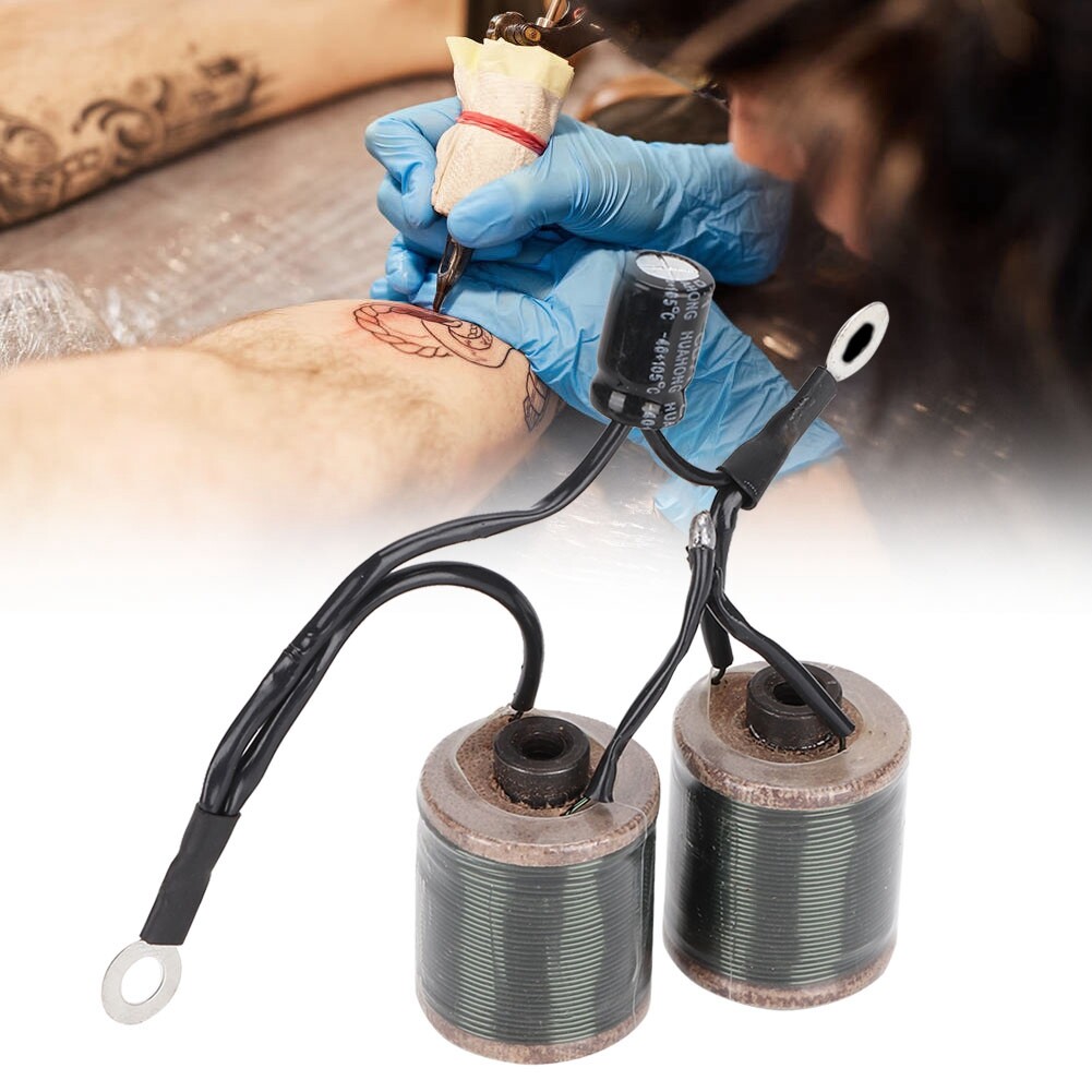 10 Wraps Copper Coils Tattoo Accessory For Coil Machines BEL ...