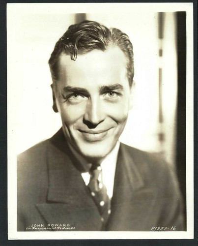 John Howard ACTOR VINTAGE ORIGINAL PORTRAIT PHOTO | eBay