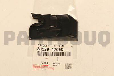 8152947050 Genuine Toyota BRACKET, FRONT TURN SIGNAL LAMP, LH 81529 ...