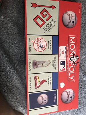 Baseball Monopoly | eBay