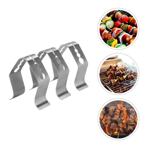 3PCS Barbeque Grill Probe Clip Smoker Thermometer Probe Clip ...