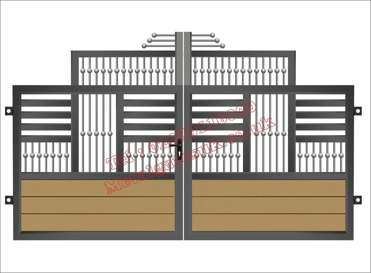 Metal Pipe Gate Drawings