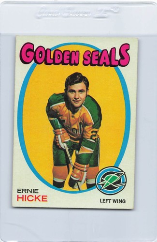 1971/72 Topps #61 Ernie Hicke Golden Seals NM *DA-C6014 | eBay