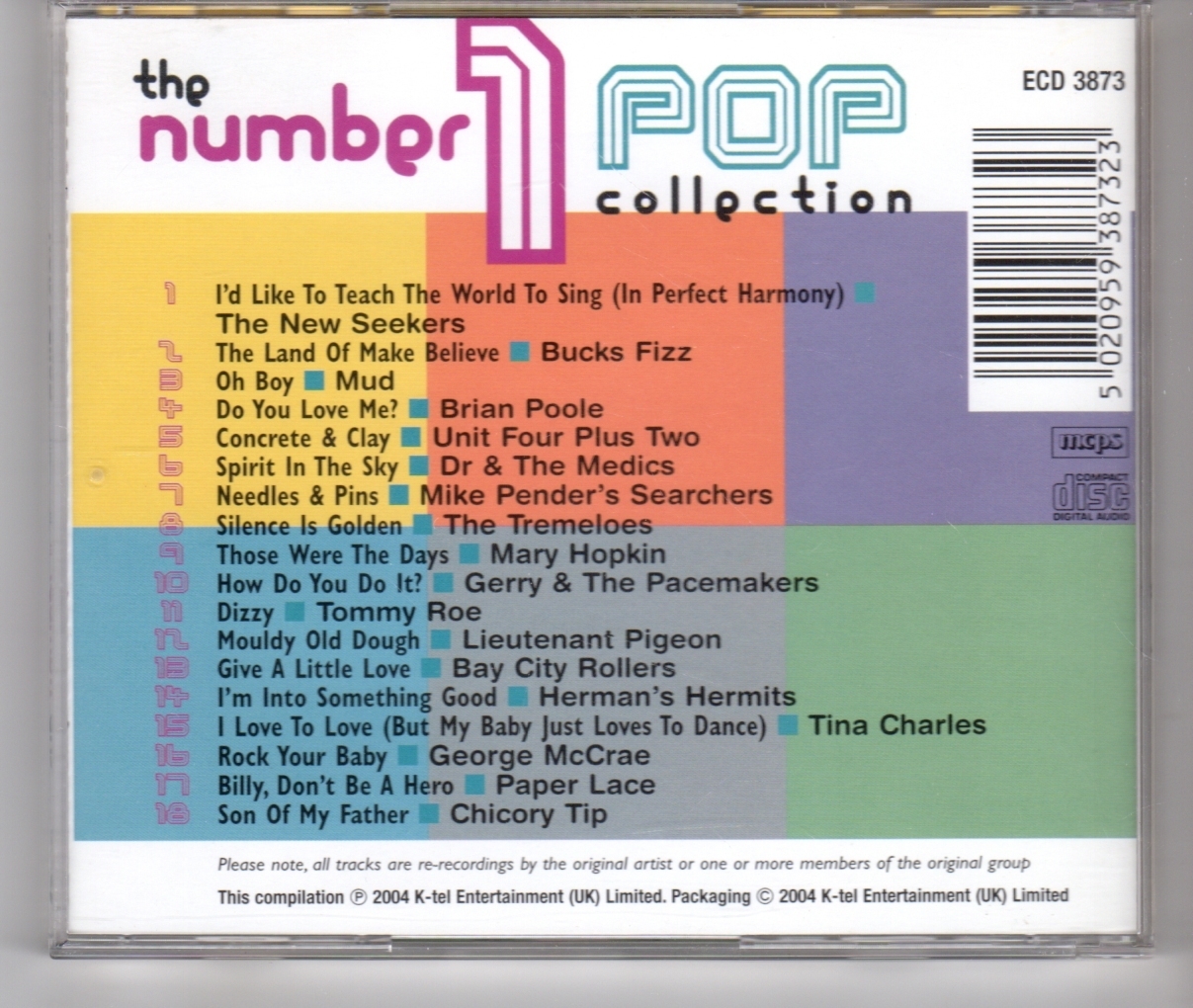 Various Artists - Number 1 Pop Collection (2004) for sale online | eBay