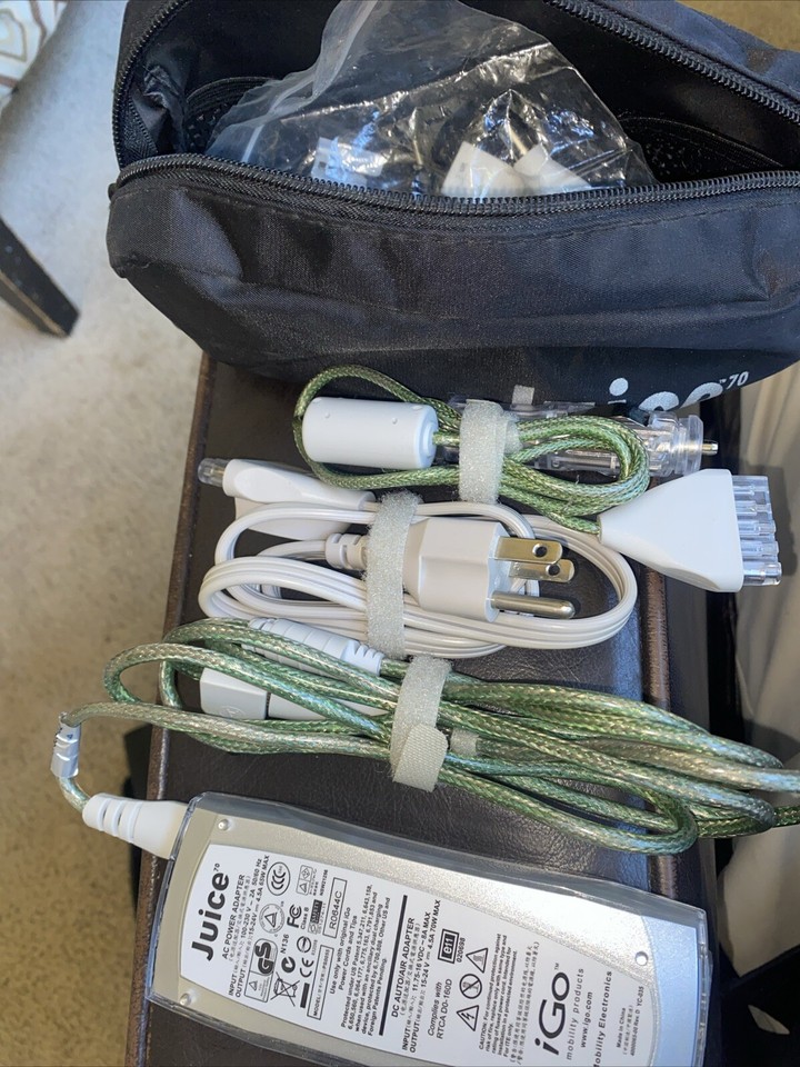 iGo Juice 70W Universal AC Power Adapter Car Auto Wall Laptop Notebook ...