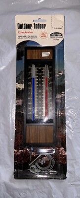 Vintage Acu-Rite Easy Read Indoor&Outdoor Thermometer Made in USA new ...