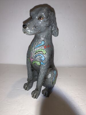 JIM SHORE 2012 Outdoor Living Collection Labrador Dog COSMO 10” Tall | eBay