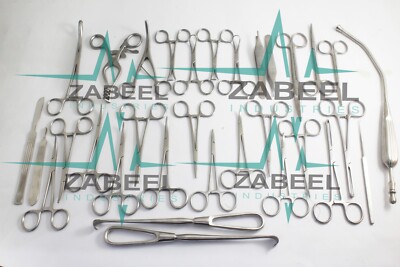 Tracheostomy Surgical Surgery Orthopedic Instruments 32 PCs Set By ...