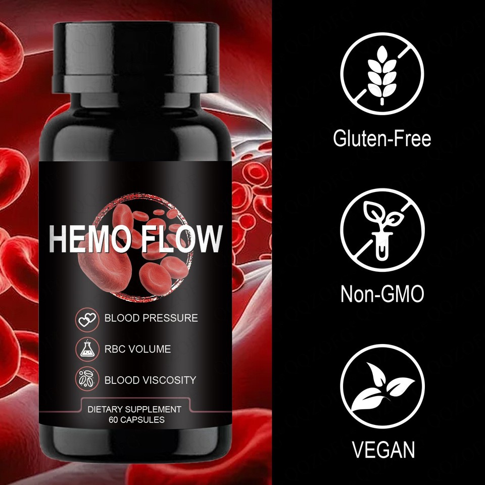 1-3X Leviathan Nutrition Hemo Flow-Supplement with Nattokinase for ...